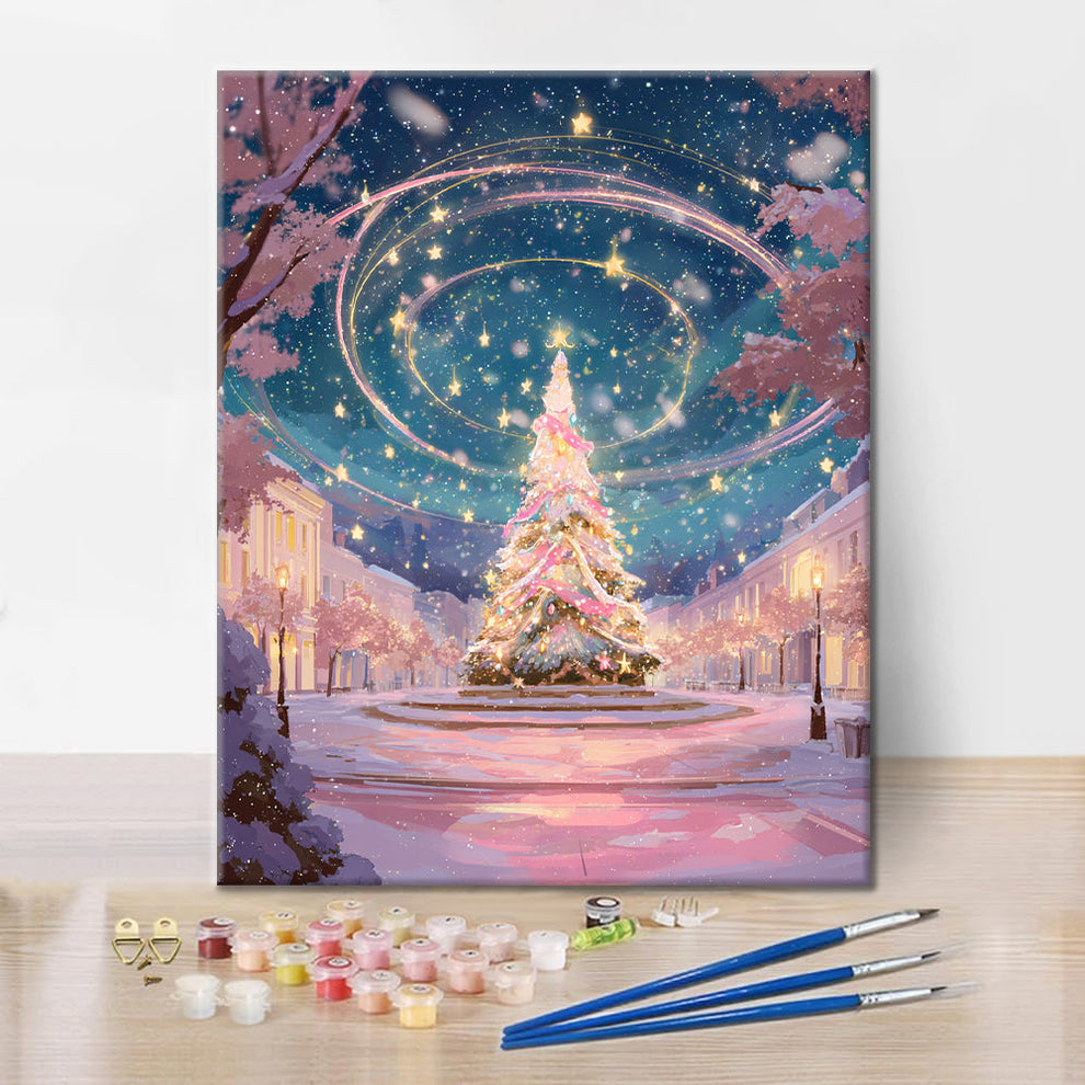 Magic Christmas Tree - Paint by Numbers – Cheerful painting® (UK)