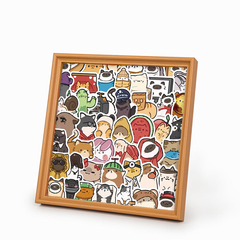 Happy Pets - Wooden Coloring Puzzle – Cheerful painting® (UK)