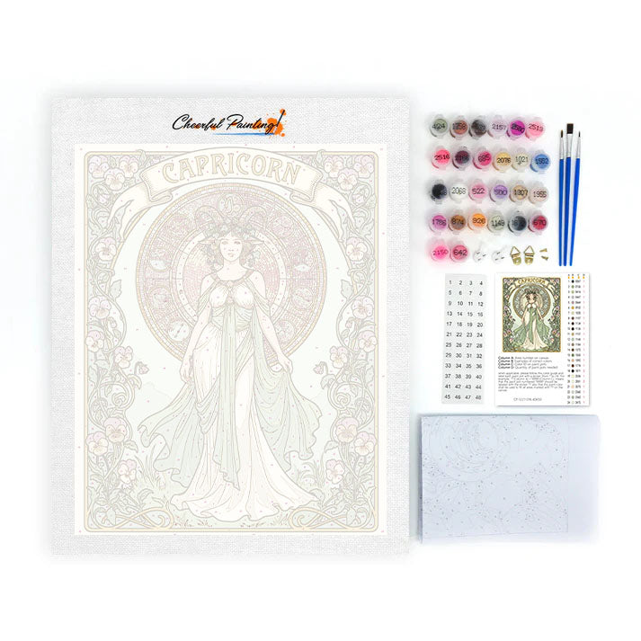 CAPRICORN - Paint by Numbers – Cheerful painting® (UK)